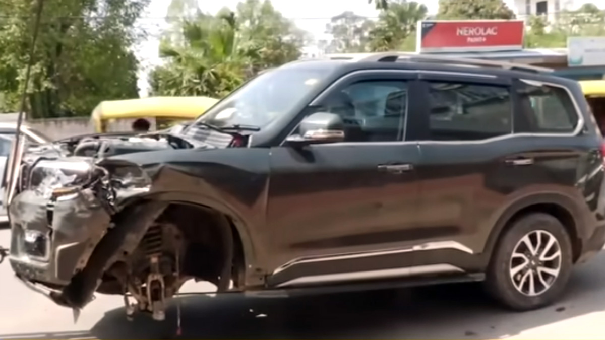 Mahindra Scorpio N Hits XUV700 – Reason Behind The Accident Will Shock ...