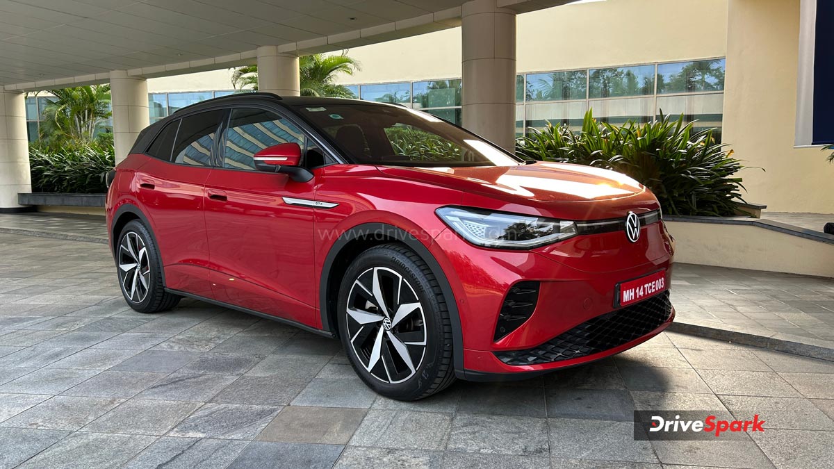 Volkswagen ID.4 GTX Showcased In India At Annual Brand Conference Event - DriveSpark News