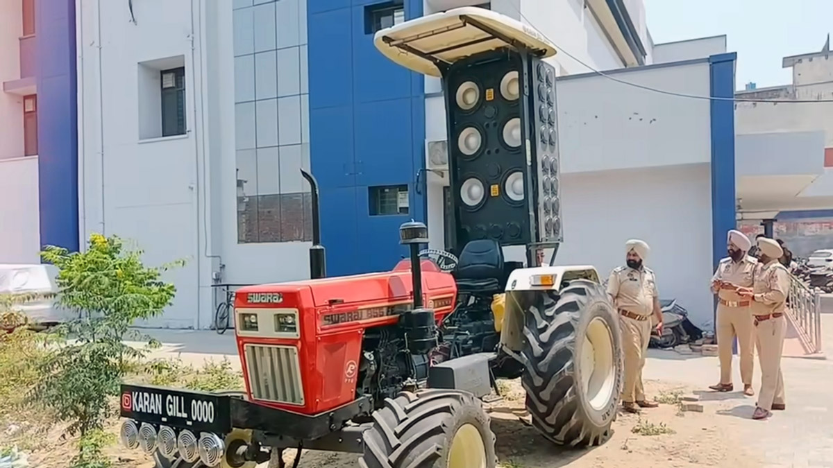 Tractor Modified With 52 Speakers Busted In Punjab – Rs 1.50 Lakh ...