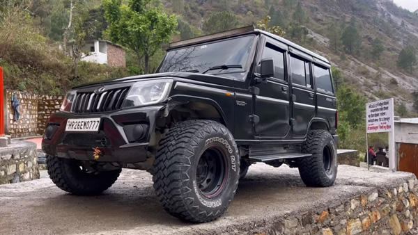 Check Out This Mahindra Bolero With Massive 33-Inch Tyres – However, It ...