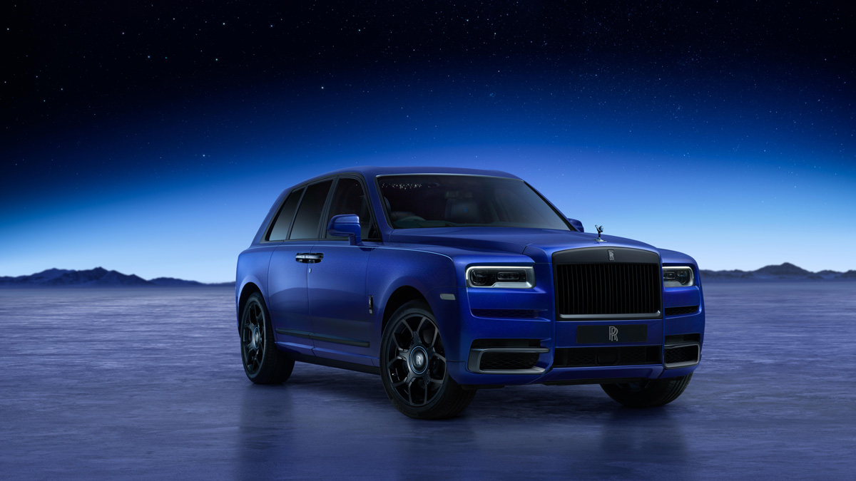 Rolls-Royce Cullinan Black Badge Blue Shadow Revealed As Private ...