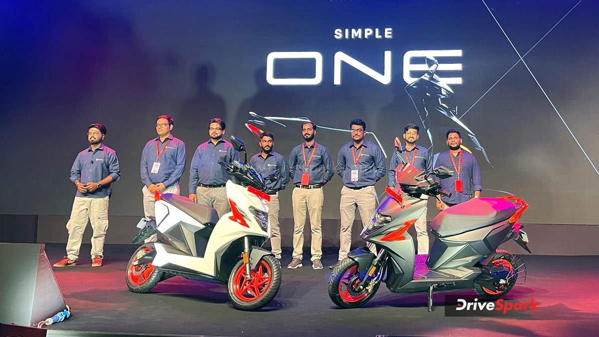 Simple One Launched At Rs 1.45 Lakh - 212km Range, Specs| Features ...