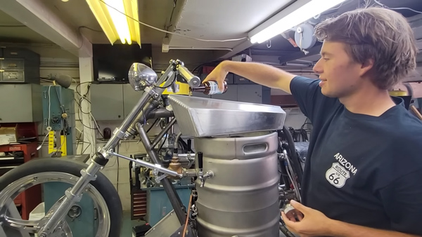 Beer-Powered Motorcycle Created By American Inventor Can Reach 240km/h ...