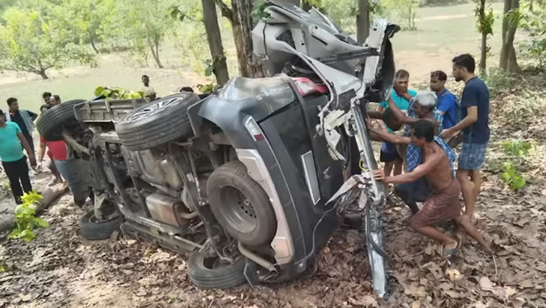 Mahindra Scorpio N's Roof Torn Apart In High Speed Accident - Viral ...