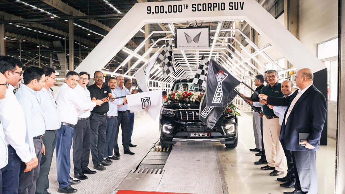 Mahindra Scorpio Reaches 9 Lakh Units Sales Milestone – Scorpio N ...