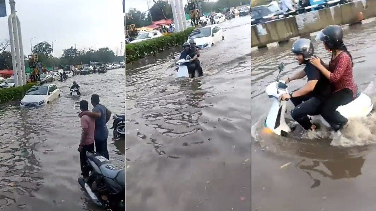 Cyclone Biparjoy: Ola S1 Pro Goes Through Flood While Mercedes-Benz ...