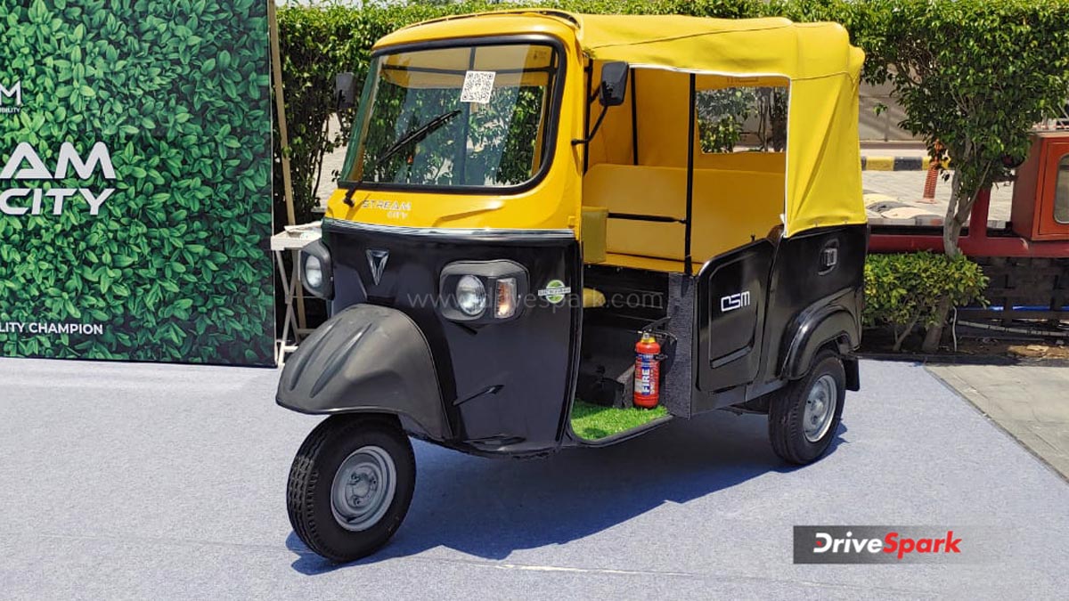 Omega Seiki Mobility Stream City Electric Auto Launched At Rs 1.85 Lakh ...