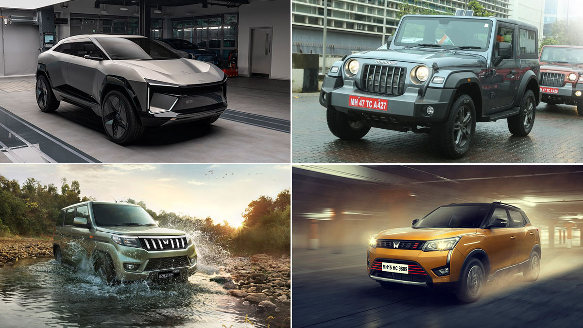 Sneak Peek At Mahindra's Upcoming SUVs Spied In India - 5 Door Thar ...