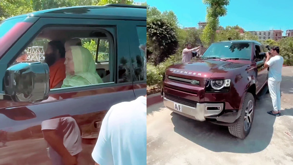 Baba Ramdev's Garage Welcomes The Land Rover Defender 130, Worth Rs 1. ...