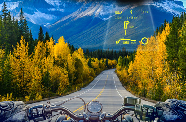 Motorcycle Heads Up Display: Developed By Sygic & Digades - DriveSpark
