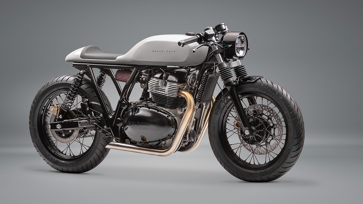Earth Motorcycles Huncut Is A Minimalist Custom Royal Enfield ...