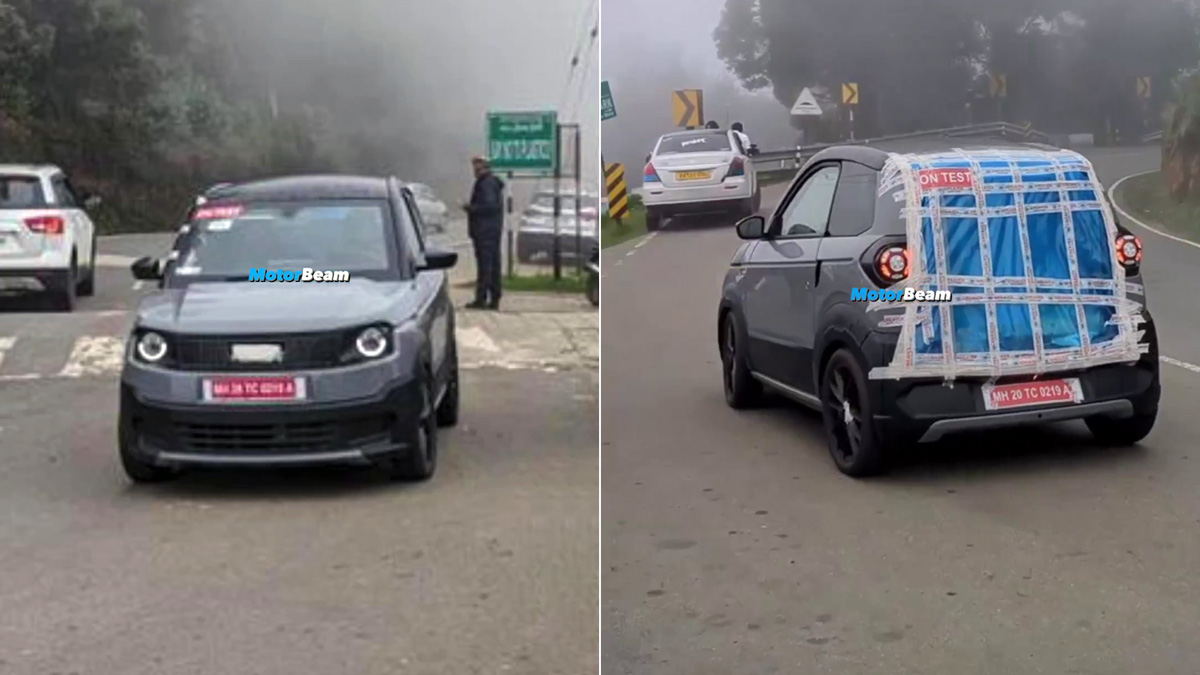 French Automaker Ligier's Micro EV Myli Spotted Testing In India - MG ...