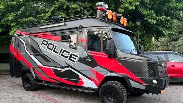 Tamil Nadu Police's Highly Modified Force Traveller Raises Eyebrows ...