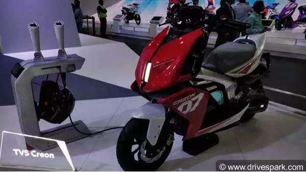 TVS Creon Electric Scooter Launch Soon – 300km Range Is A Possibility ...