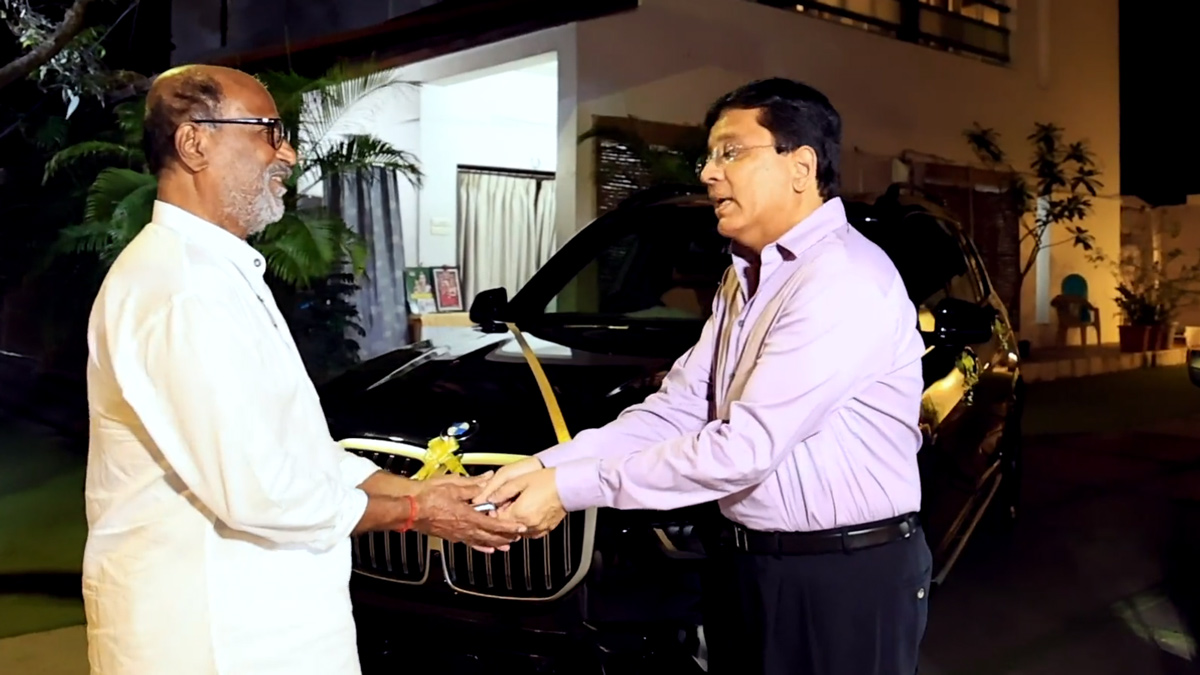 Jailer Movie Producer Gifts Two BMW Cars To Rajinikanth – Superstar ...