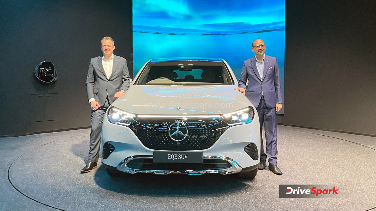 Mercedes-Benz EQE Electric SUV Launched In India At Rs 1.39 Crores - DriveSpark News