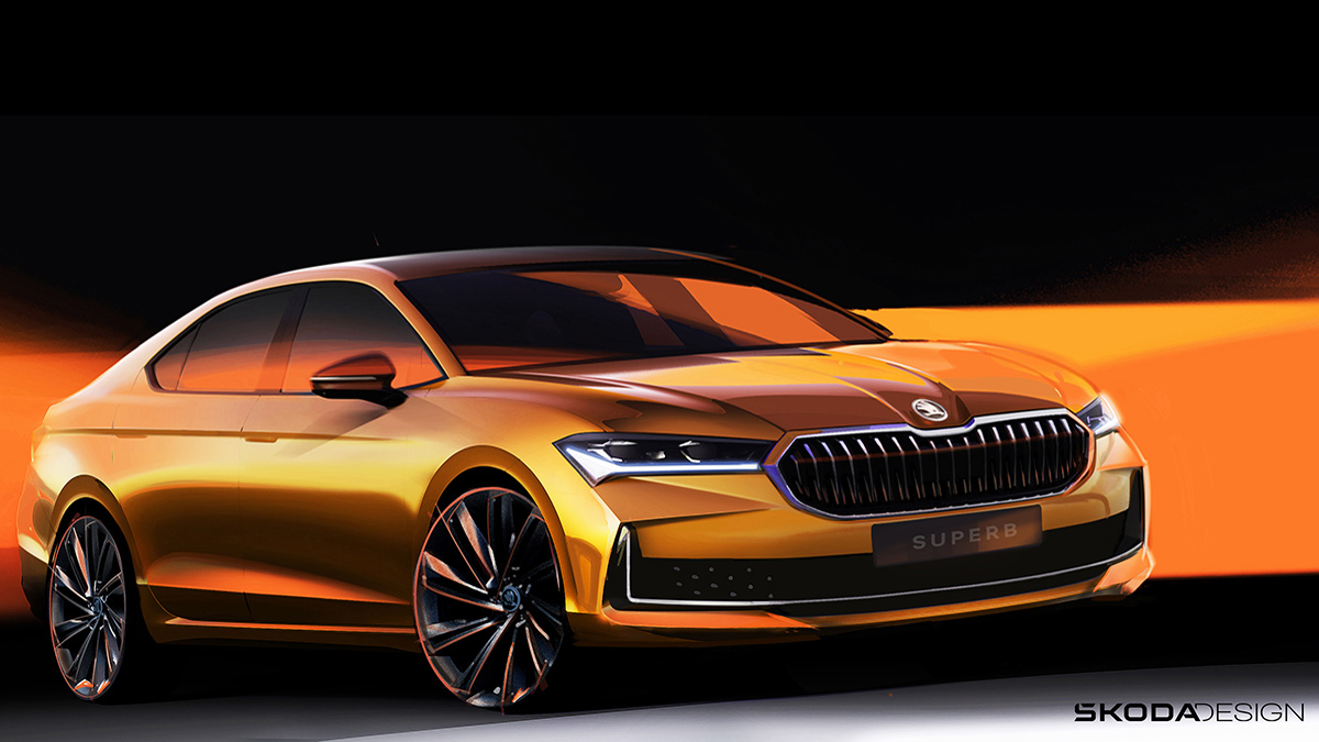 Next-Gen Skoda Superb Revealed – Plug-In Hybrid Model Can Travel 100km ...