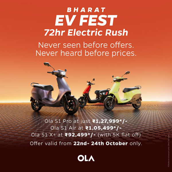 Ola Electric's Exclusive 72-hour Electric Rush Discount - DriveSpark News