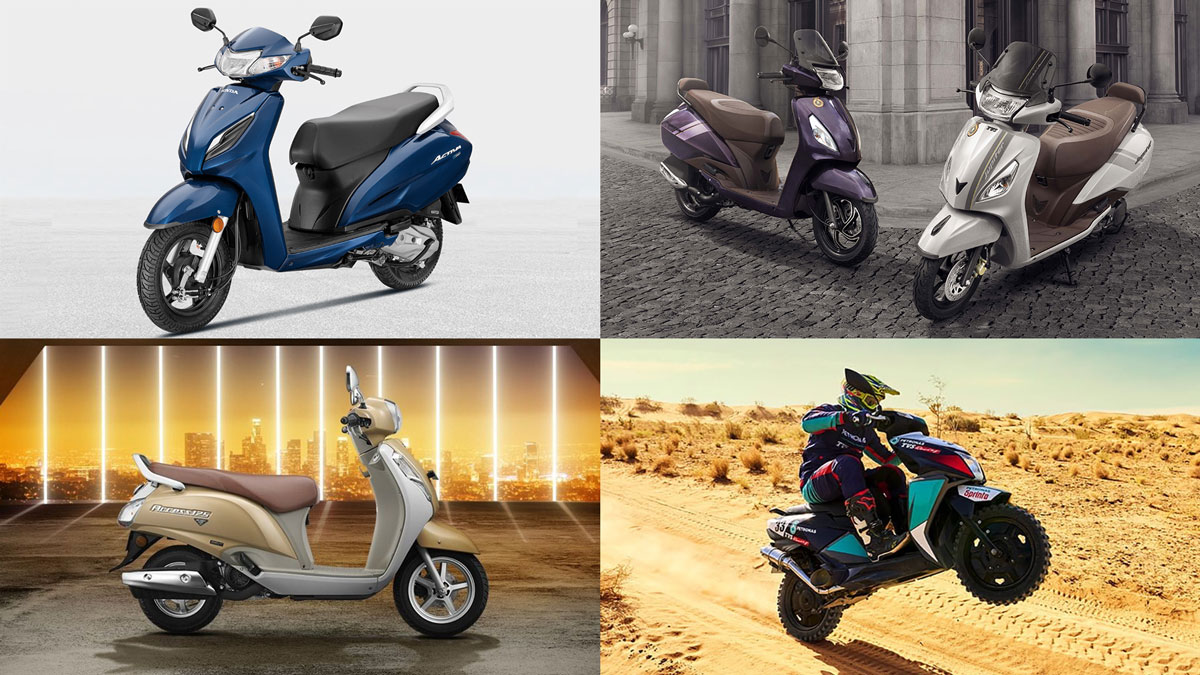 Top 10 Scooters Sold In September 2023 - DriveSpark News