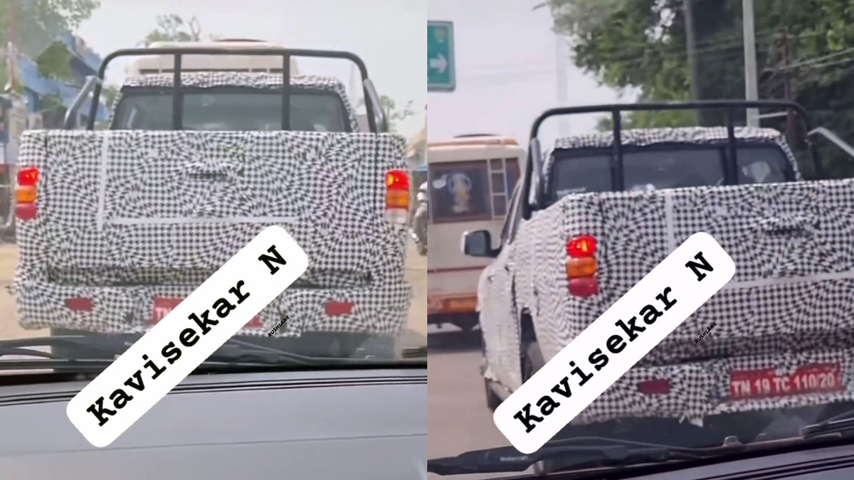 Viral Video: Mahindra Scorpio N Pickup Spotted Testing In India ...