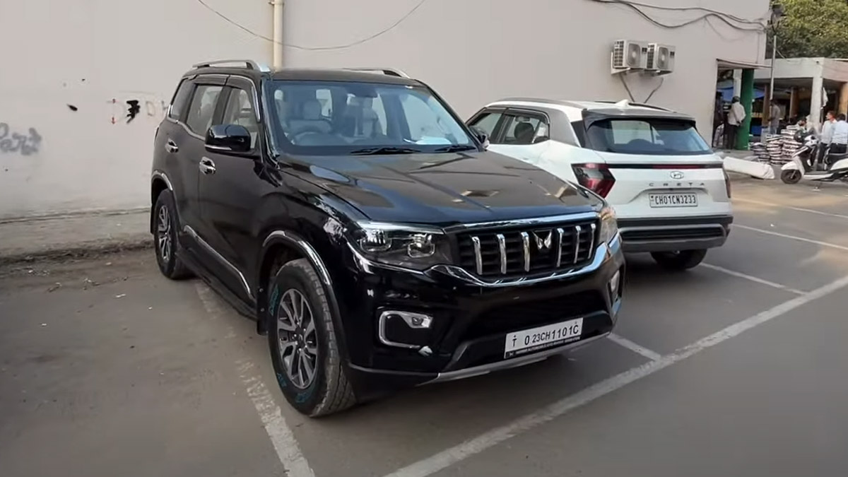 Mahindra Scorpio N Z2 Modified Using Genuine Accessories – Check Out ...