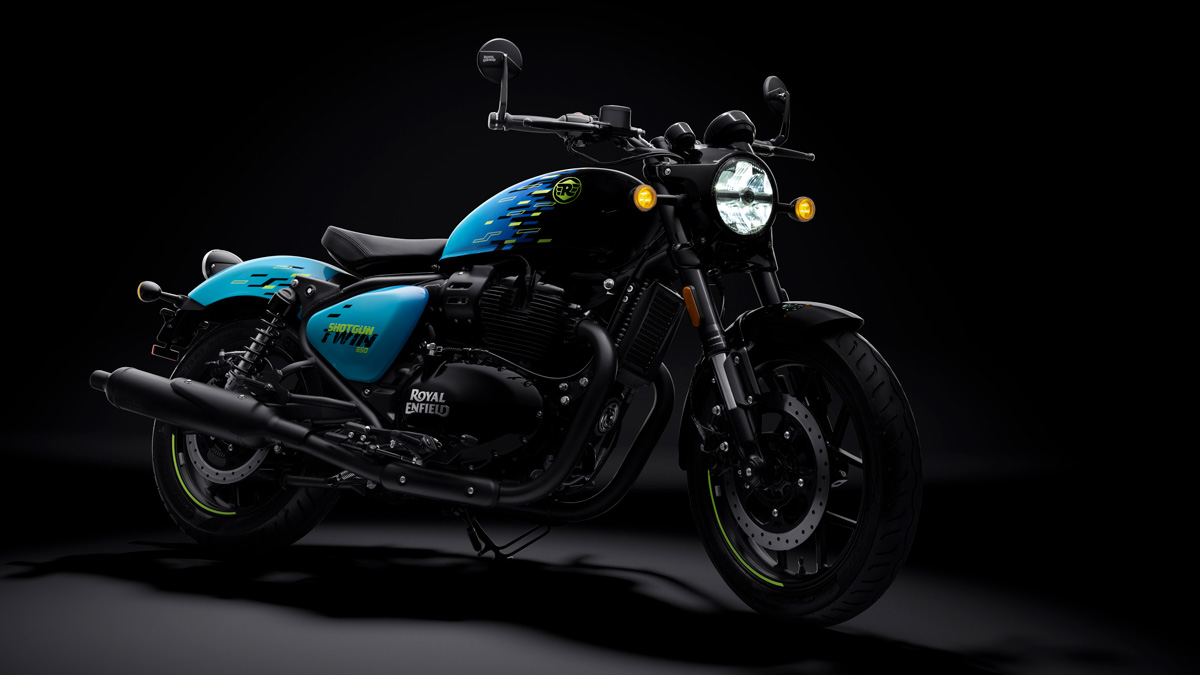Royal Enfield Shotgun 650 Unveiled at Motoverse 2023 - DriveSpark News
