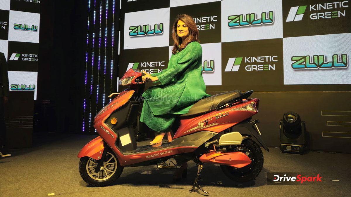 Kinetic Zulu Electric Scooter Launched In India - DriveSpark News