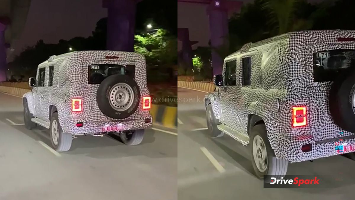 Mahindra Thar 5-Door To Be Named 'Armada' - DriveSpark News