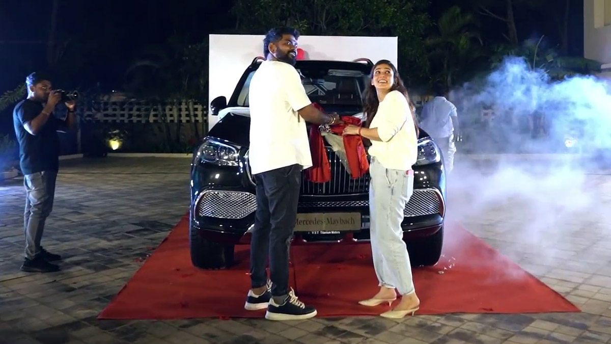 Nayanthara's Birthday Surprise: Vignesh Sivan Gifts Her A Mercedes ...