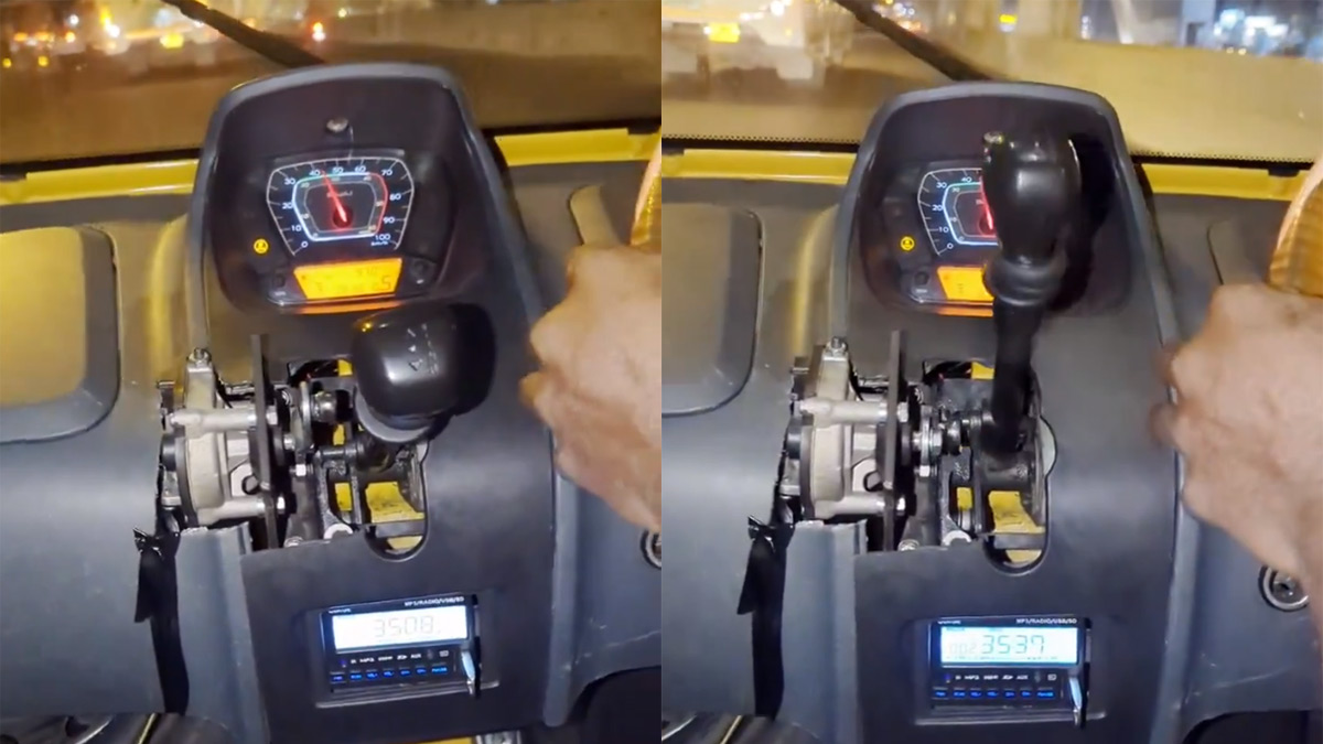 Bangalore Taxi Driver Installs Paddle Shifters, Video Goes Viral ...