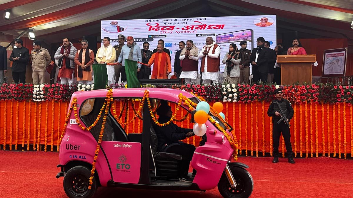 Uber Launches Electric Auto Rickshaws In Ayodhya For Sustainable Travel ...