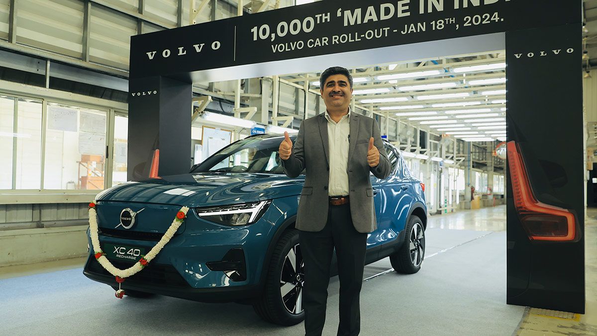 Volvo Car India Hits 10,000 Unit Production Milestone - DriveSpark News