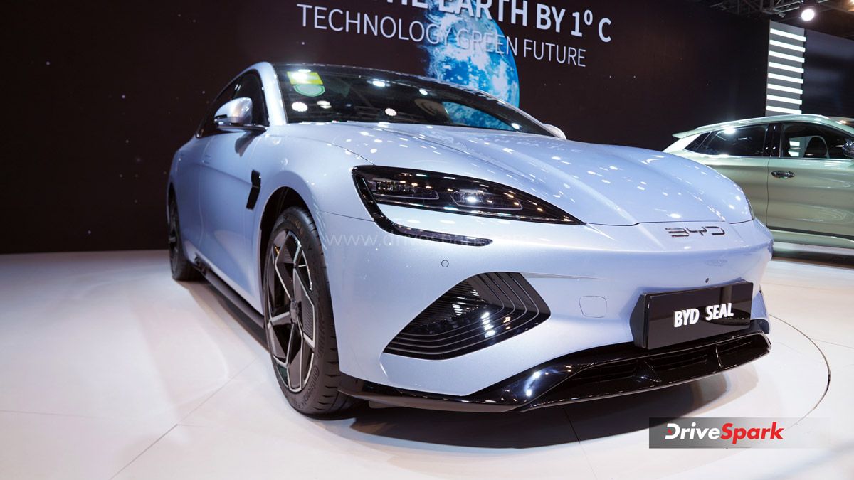 BYD Seal Spied on Indian Roads: See Photos Here! - DriveSpark News