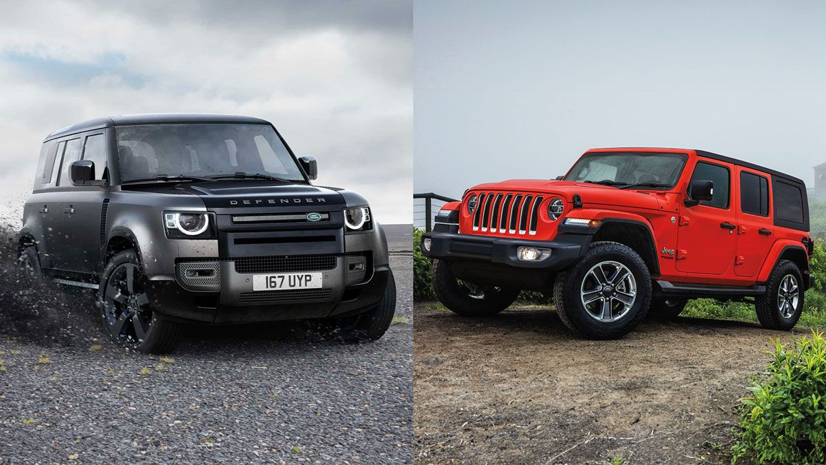 Jeep Wrangler vs Land Rover Defender: The Ultimate SUV Showdown In ...