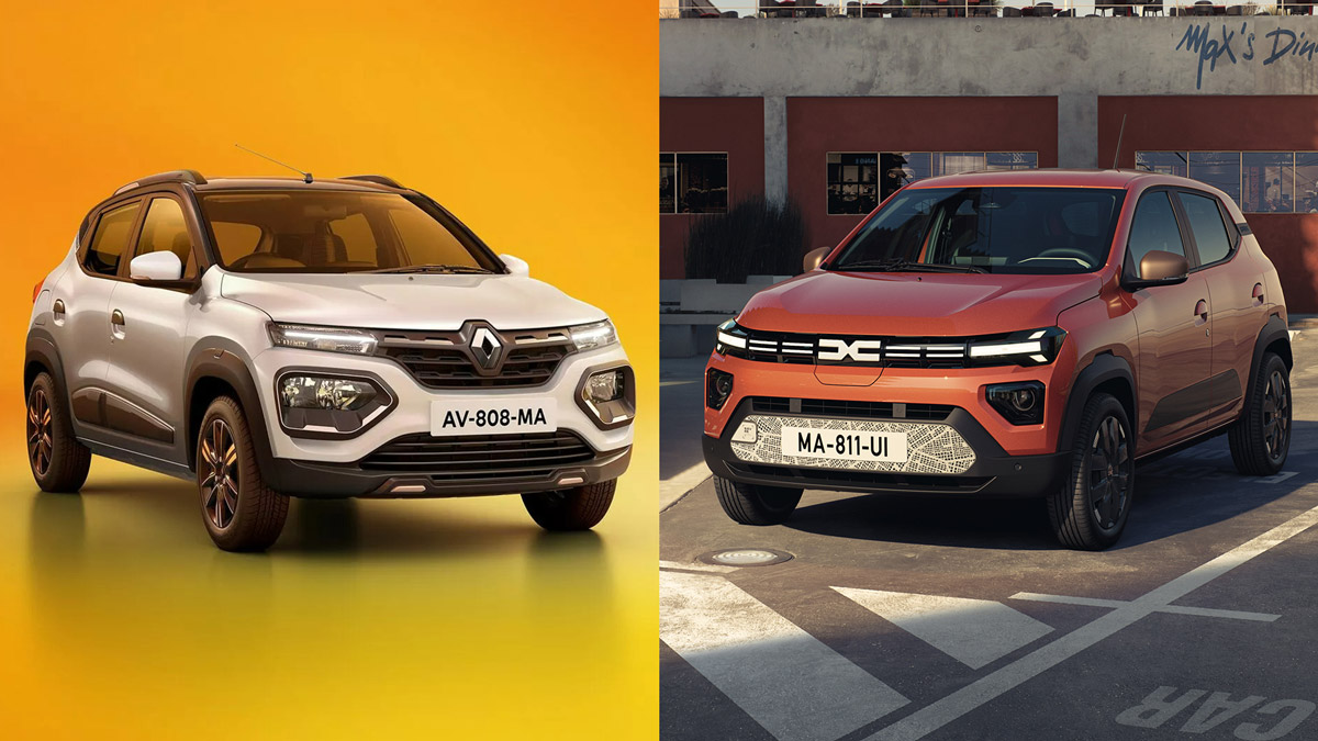 Renault Kwid vs Dacia Spring EV: A Comprehensive Visual Comparison ...