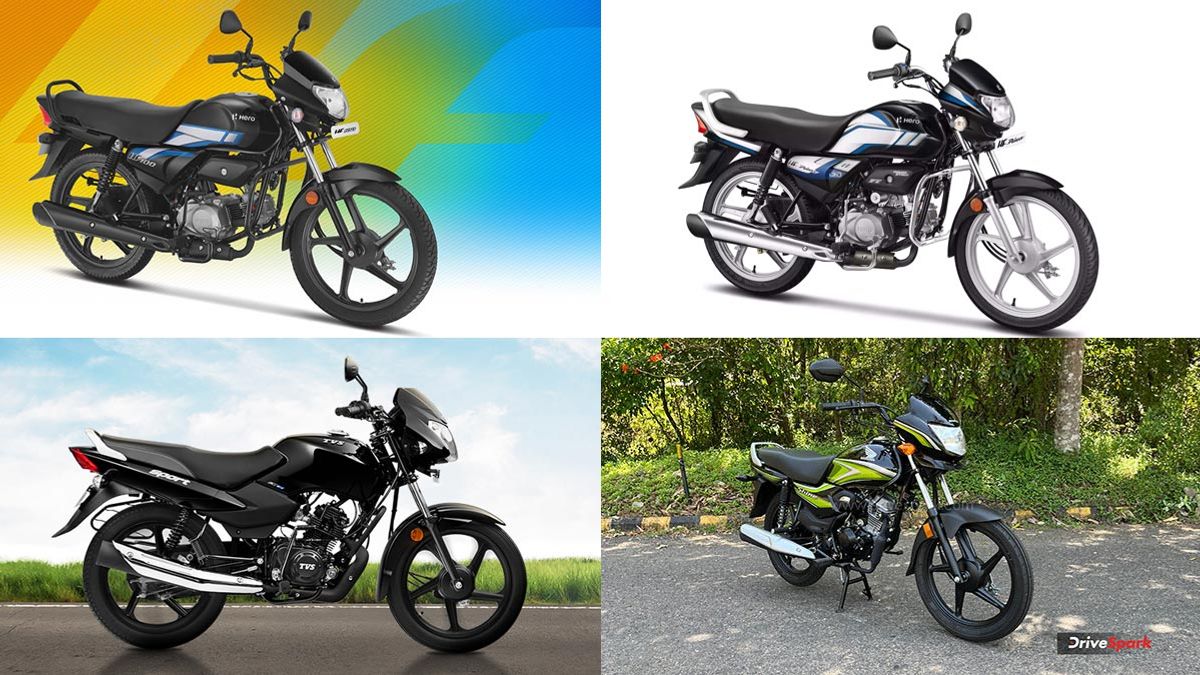 Top 5 Most Affordable Motorcycles In India - DriveSpark News