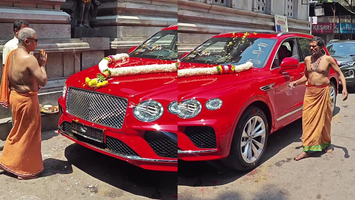 Bentley Bentayga Delivery Video Goes Viral For Its Pooja Rituals ...