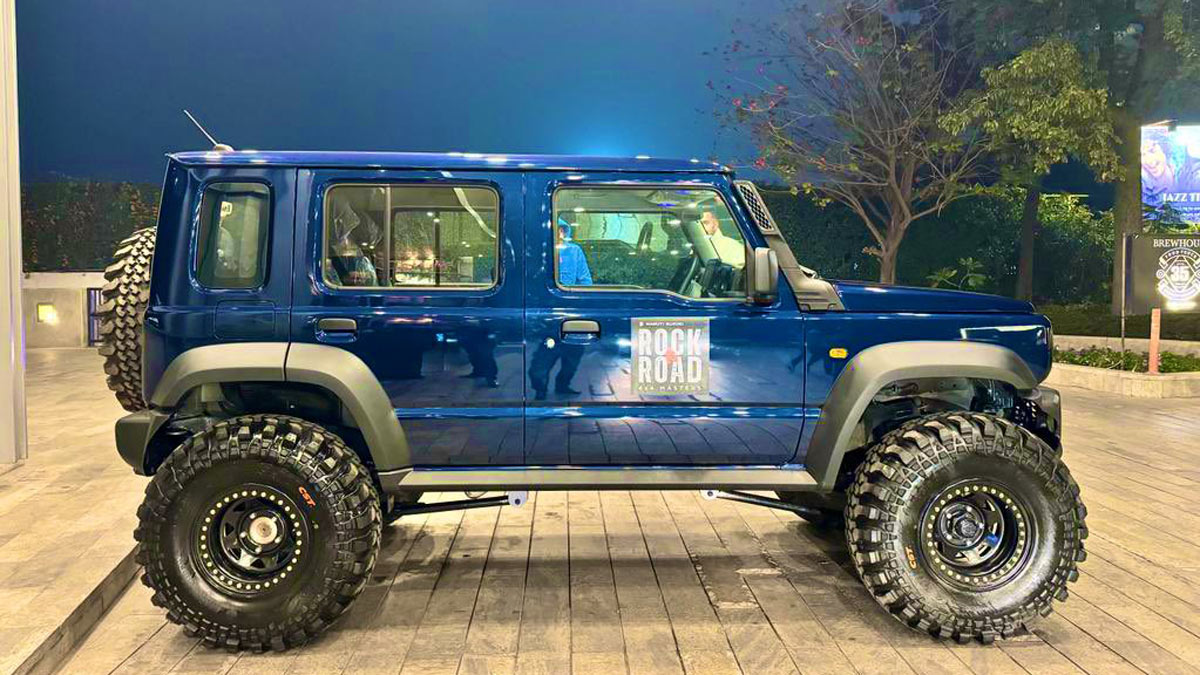 Maruti Suzuki Jimny Transformation: Huge Wheels, Lift Kit & Much More ...