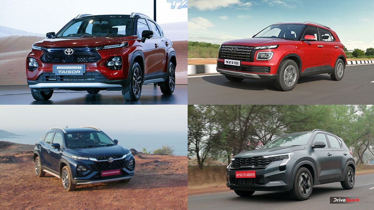 Toyota Urban Cruiser Taisor: A Comprehensive Guide To Variants And ...