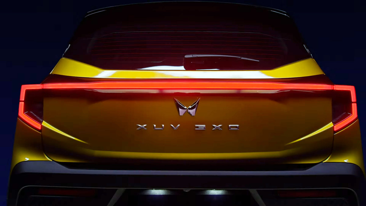Upcoming Mahindra XUV 3XO SUV Teased – XUV300 Replacement Or A New EV ...