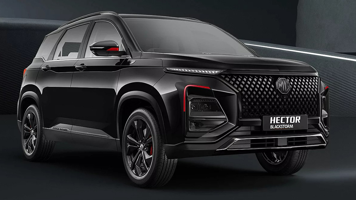 MG Hector Blackstorm Edition Launched At Rs 21.24 Lakh - Specs ...