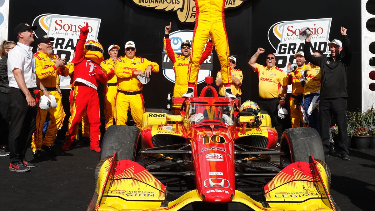 Alex Palou, Honda Win Sonsio Grand Prix On The Indianapolis Road Course ...