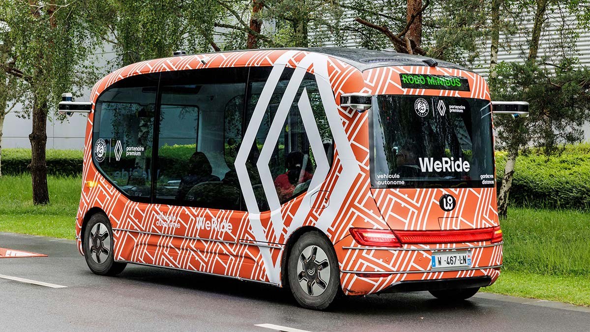 Renault And WeRide To Develop Level 4 Autonomous Mini Buses ...