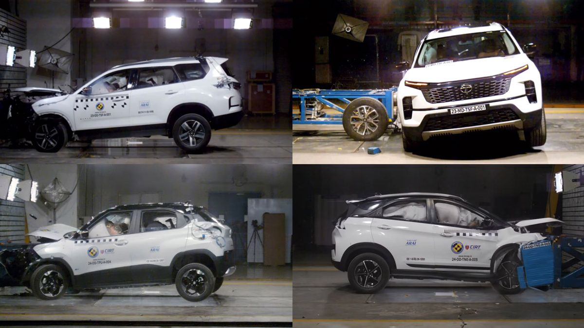 Tata SUVs Excel In Latest Bharat NCAP Safety Ratings - DriveSpark News