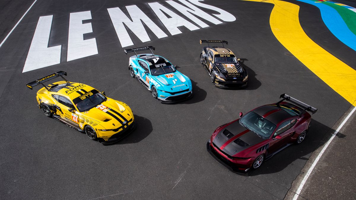 Ford Mustang GT3 Targets Victory At 24 Hours Of Le Mans 2024 ...