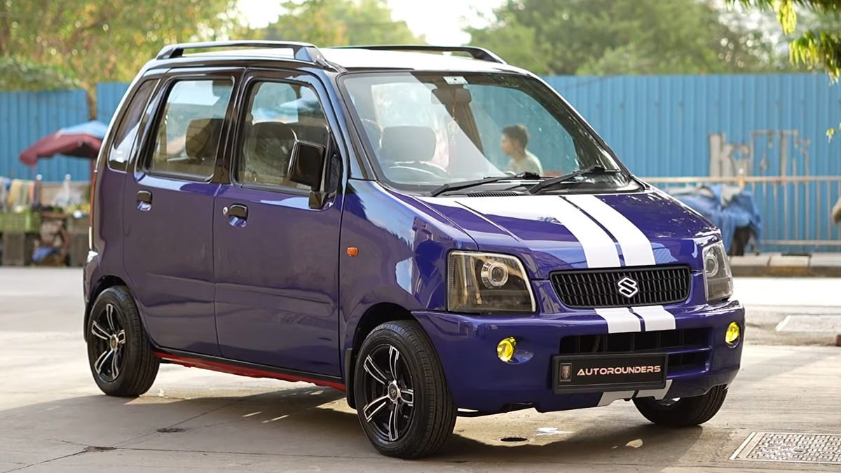 Maruti Suzuki WagonR Revived: A Blend Of Restoration And Custom Mods ...