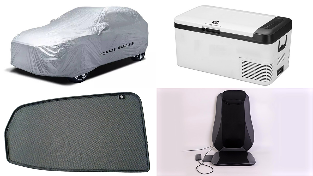 MG Motor Introduces Its Exclusive Summer Accessories Range In India ...