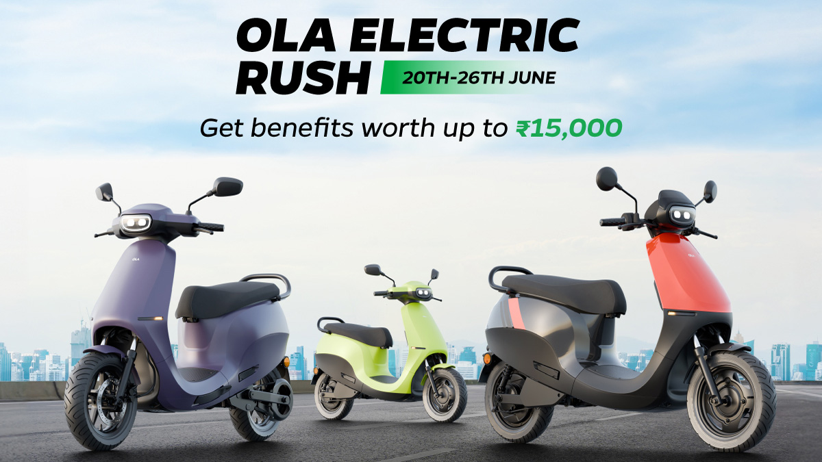 Ola Electric Unveils Electric Rush Offers, Savings Up To INR 15,000 ...