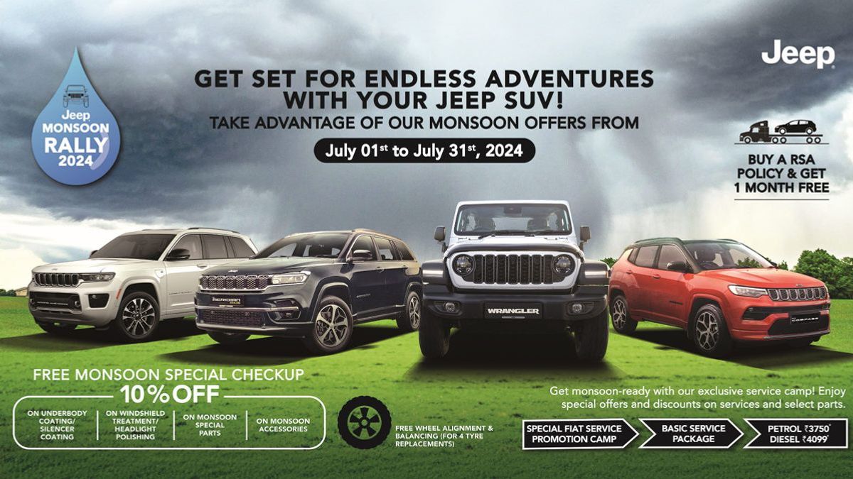 Jeep And Citroën Roll Out Monsoon Service Campaigns For 2024 ...