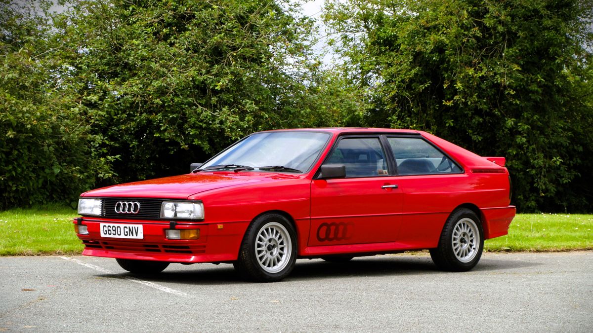 Iconic Audi Quattro Press Car Heads To Auction This July - DriveSpark News